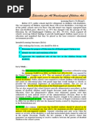 Ra 9442 Magna Carta For Disabled Person | PDF | Disability | Inclusion ...