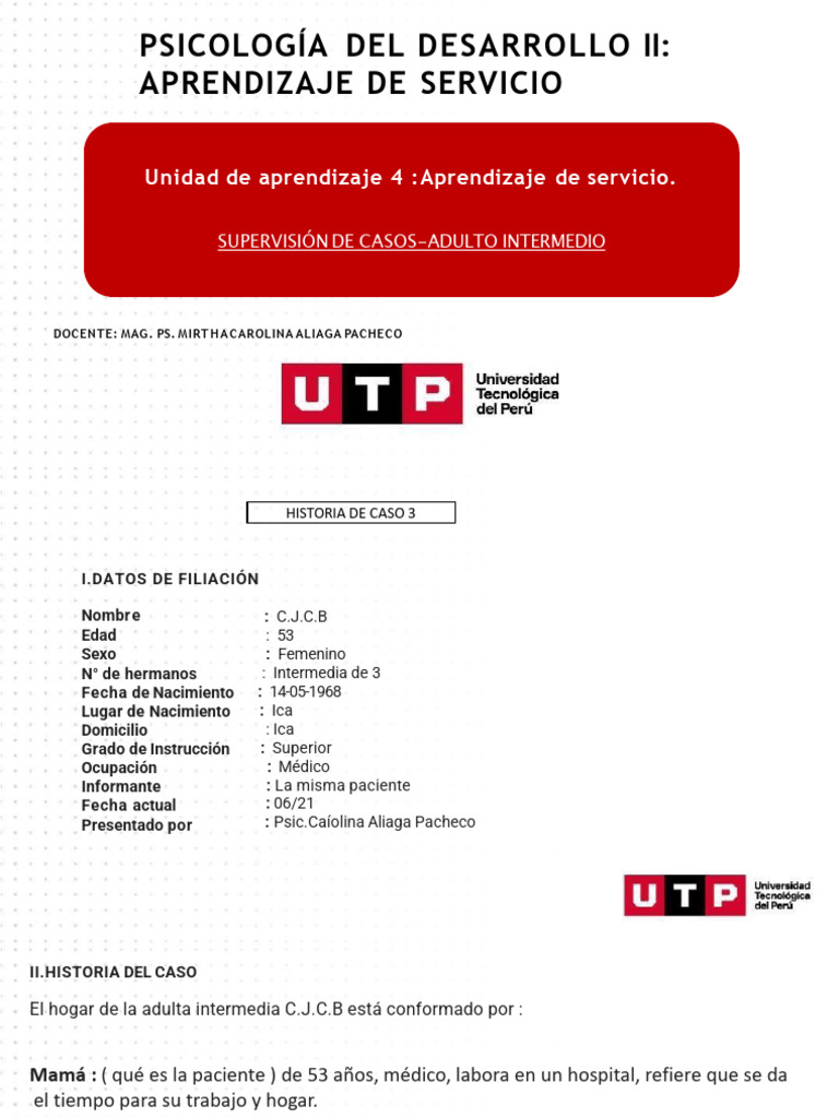 Psicología Del Desarrollo Ii Semana 16 Parte 1 | PDF | Infidelidad | Autoestima