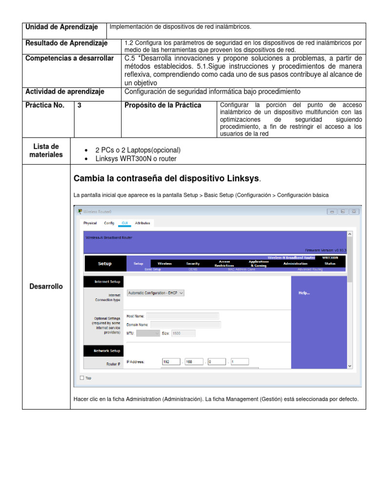 Practica 3 de Cisco | PDF | Protocolos de internet | Estándares de red