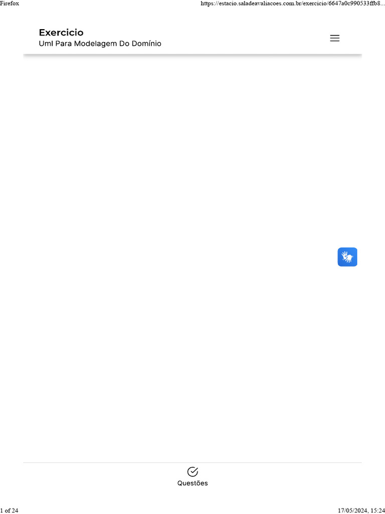 Exercicios - Uml para Modelagem Do Dominio | PDF