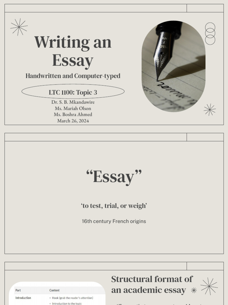 Academic Essay Writing Guide | PDF | Essays | Paragraph