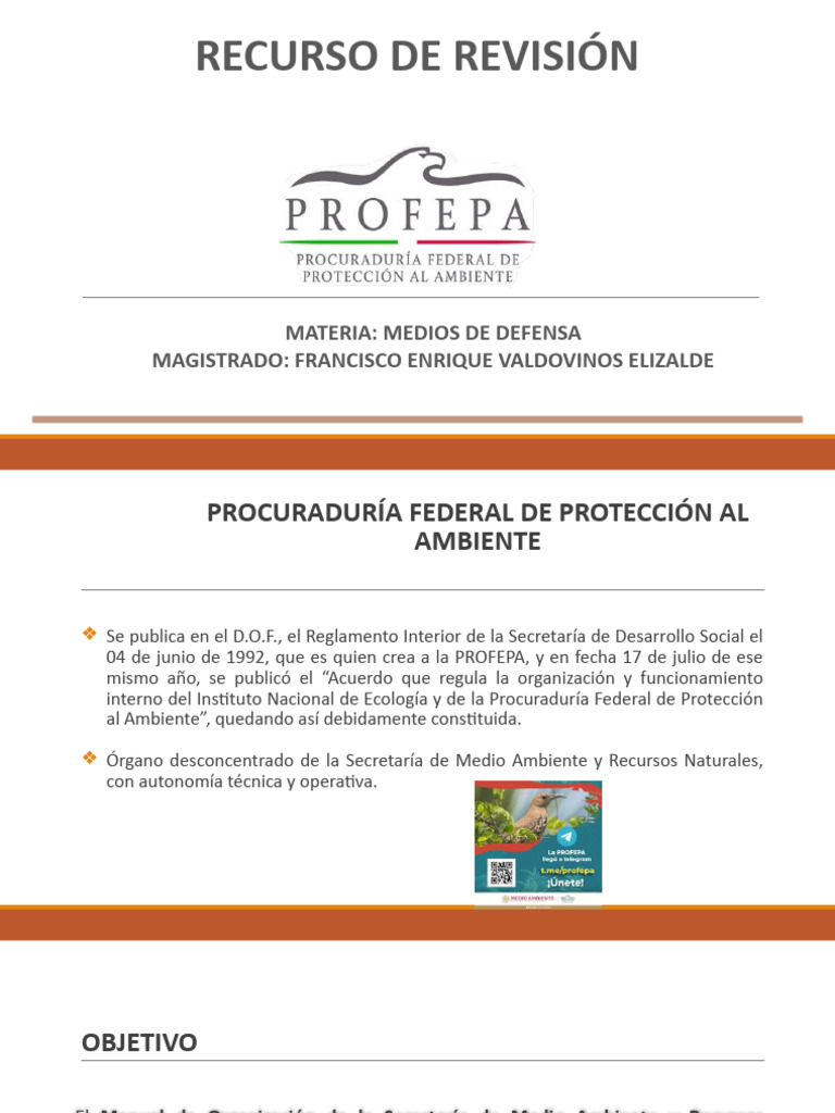 Recurso Administrativo PROFEPA | PDF | Entorno natural | Multa (pena)