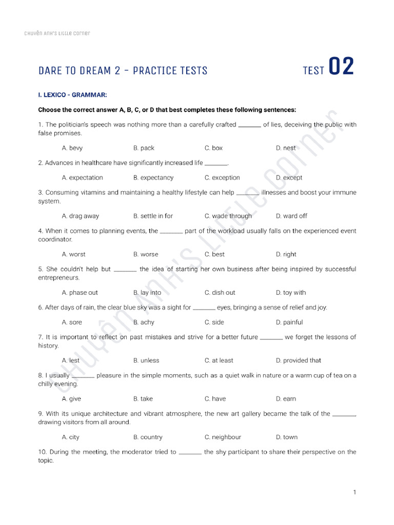 (DTD2) Test 2 PDF | PDF