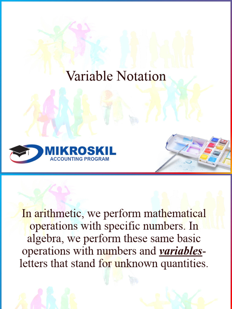 1.1 Variabel | PDF | Variable (Mathematics) | Algebra
