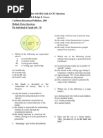 RME Past Questions and Answers 2024 | PDF | Adolescence | Muhammad