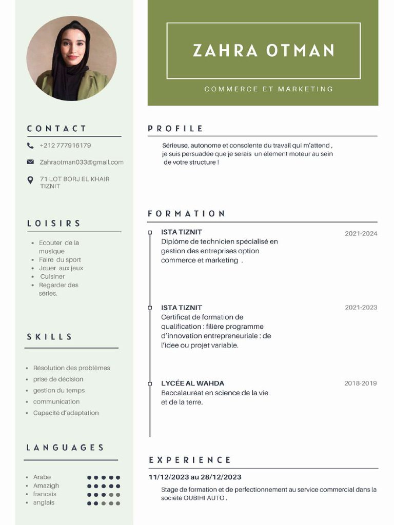 Blue Professional Modern CV Resume - Compressed | PDF