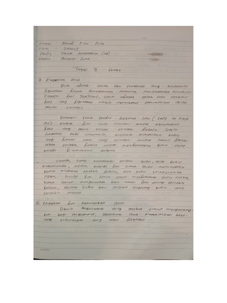 Tugas struktur data pak buya | PDF