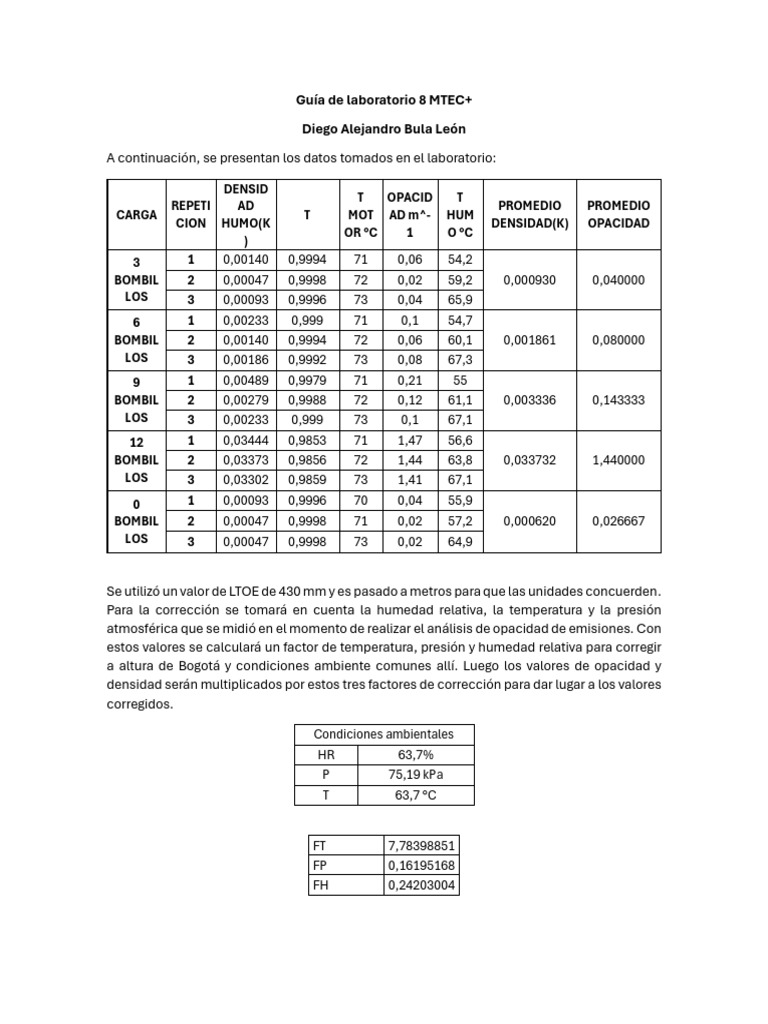Guía de Laboratorio 8 MTEC | PDF | Altímetro | Instrumento de medición