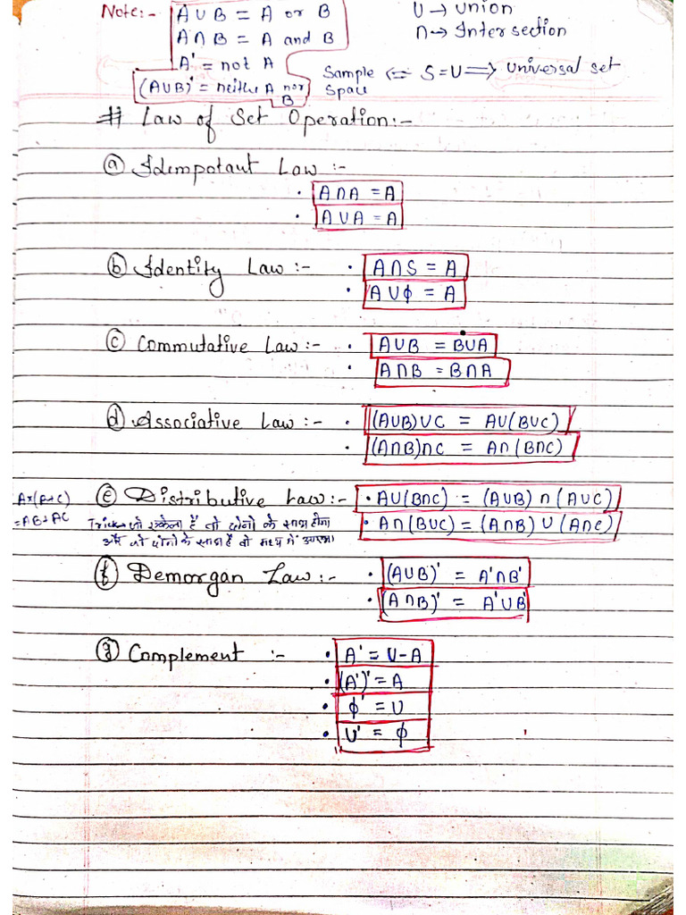 Class 11th All Formula Mathematics | PDF
