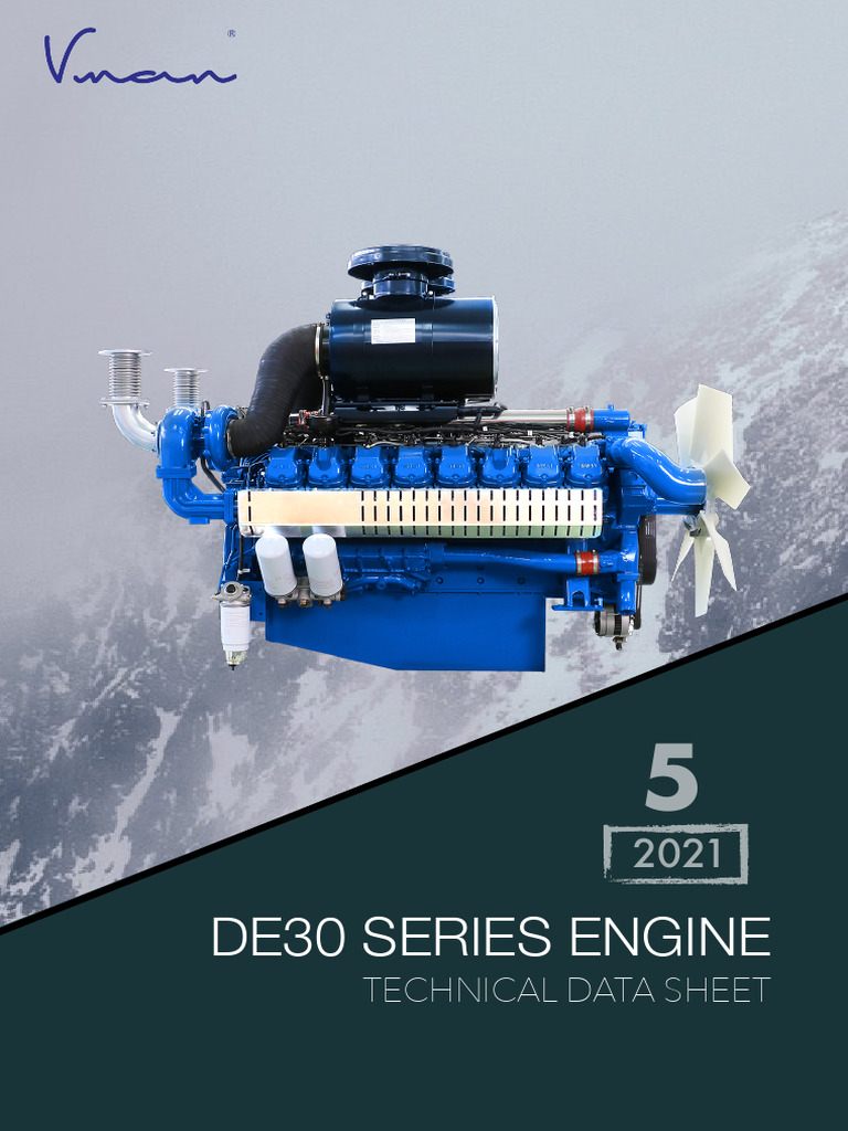 DE30 Series Diesel Engine Overview | PDF | Engineering | Propulsion