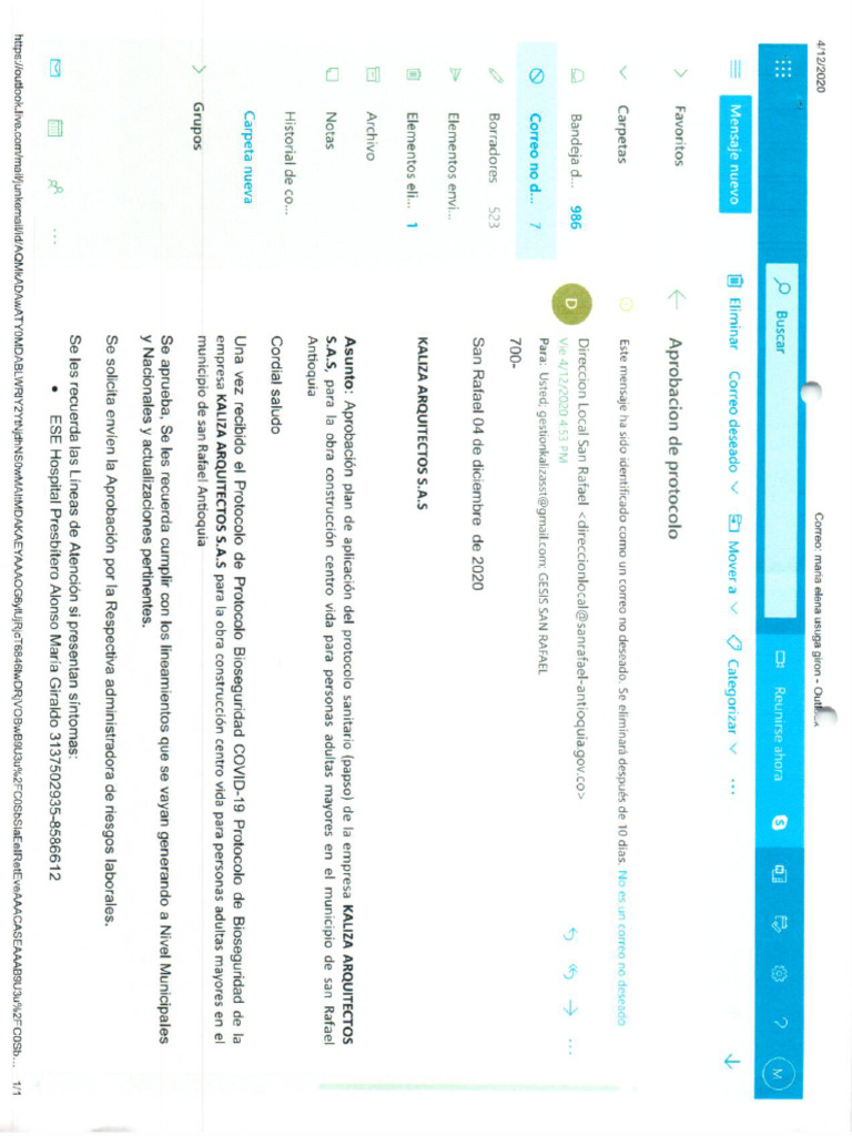 Aprobacion Del Papso Por La Secretaria de Salud Del Municipio | PDF