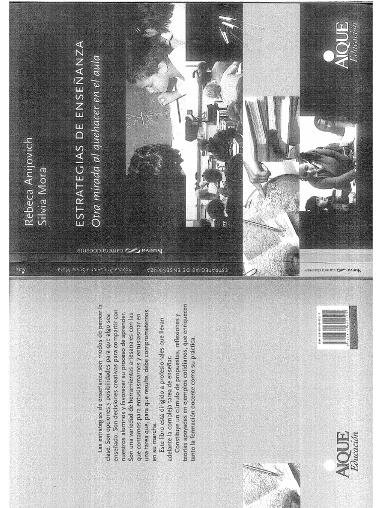 Rebeca Anijovich Estrategias De Enseñanza Pdf