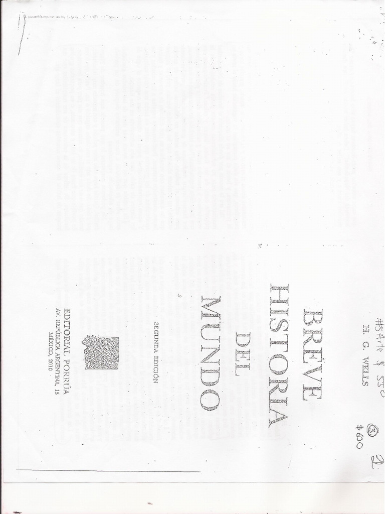 Breve Historia Del Mundo | PDF