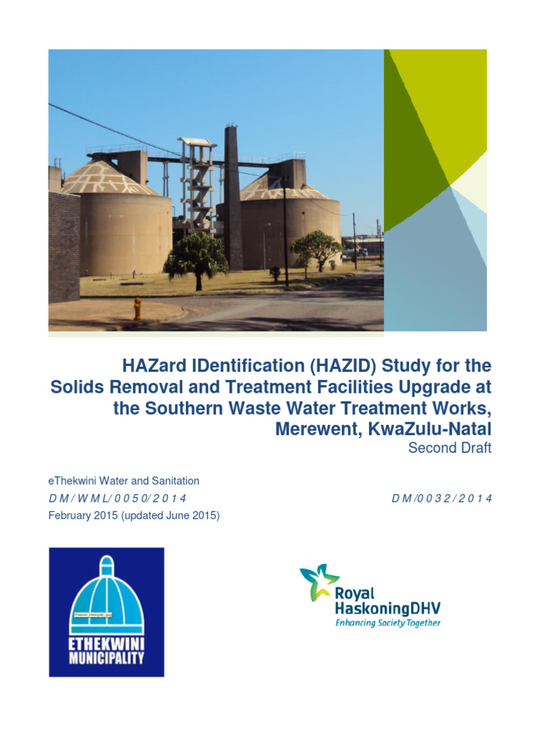 Appendix C5.4 Amended HAZID | PDF | Risk | Sewage Treatment