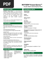 Acrytex Cast TDS | PDF | Materials