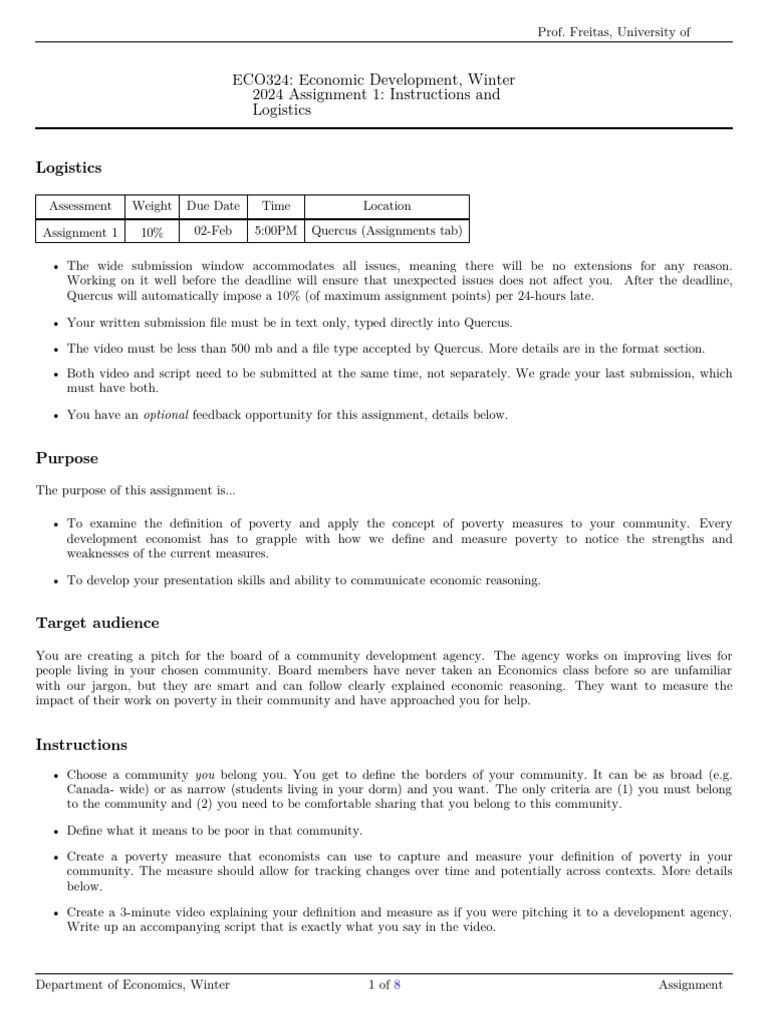 ECO324 Winter 2024 Assignment Overview | PDF | Artificial Intelligence ...