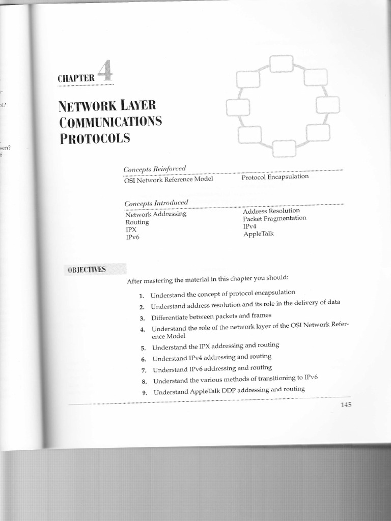 Chapter 4 - Network Layer Communications Protocols | PDF | Computer Network | Osi Model
