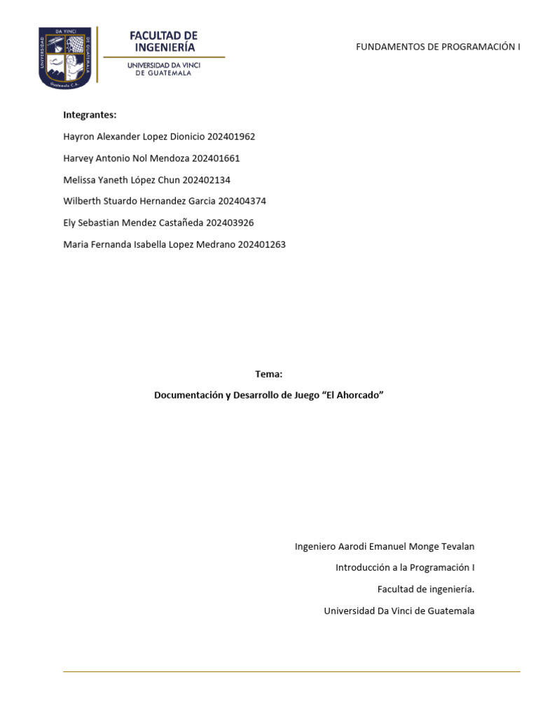 Proyecto final Programacion | PDF | Python (lenguaje de programación) | Programación de computadoras