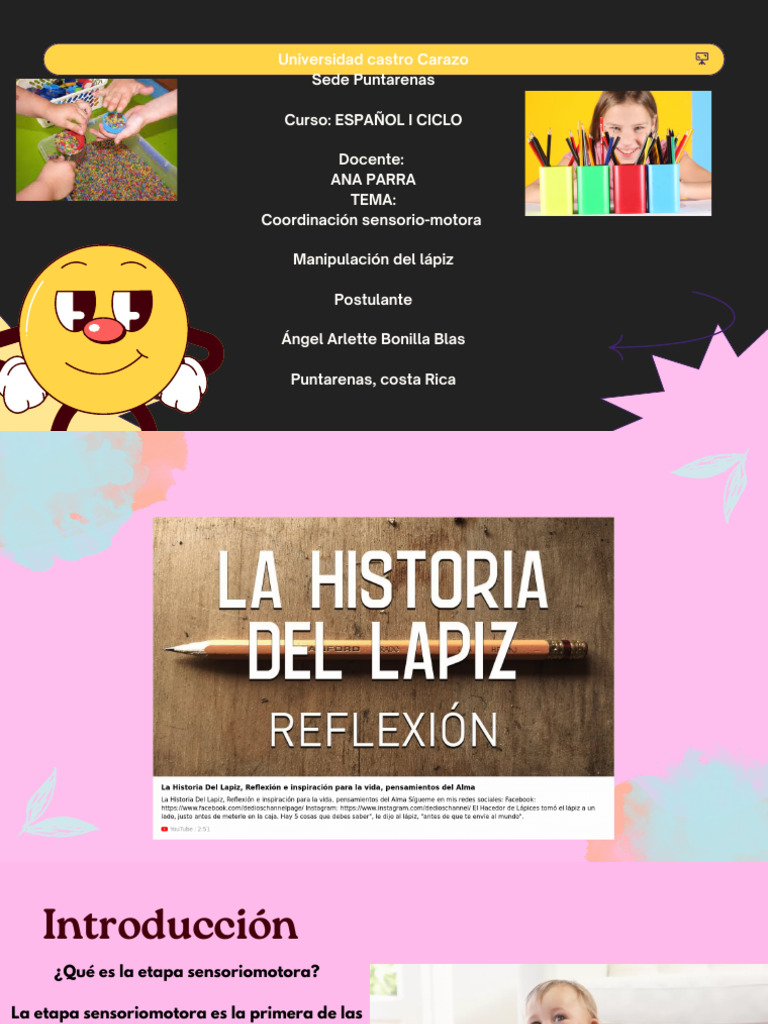 Desarrollo Sensorio-Motor en Niños | PDF | Ciencias del comportamiento | Ciencia cognitiva