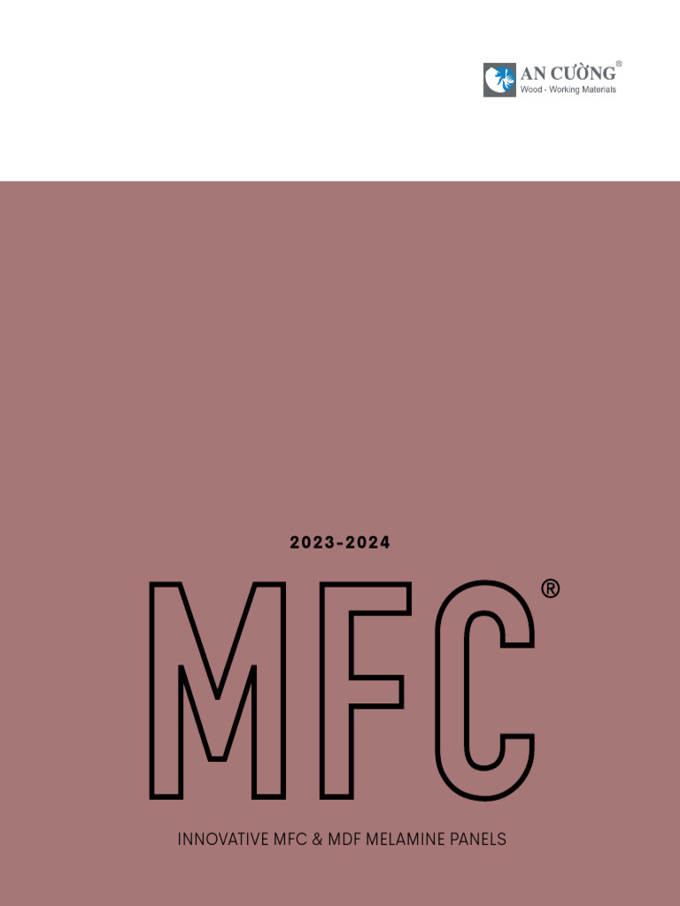 An Cuong MFC & MDF Collection 2023-2024 | PDF | Cabinetry | Kitchen