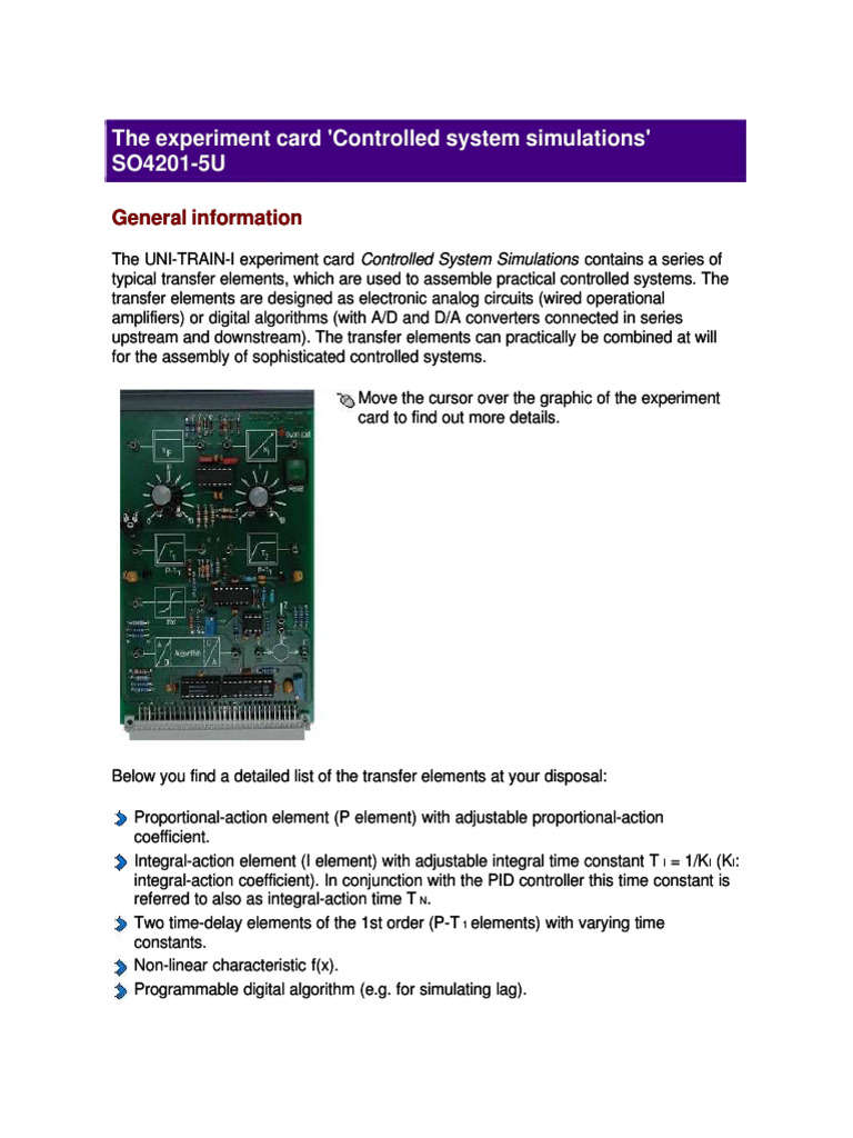 Controlled Sistems Simulation | PDF | Electrical Network | Electrical ...