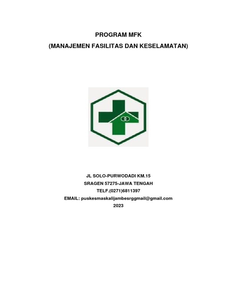 1.4.1 PROGRAM MFK FIX | PDF | Pengembangan Diri | Kesehatan Holistik