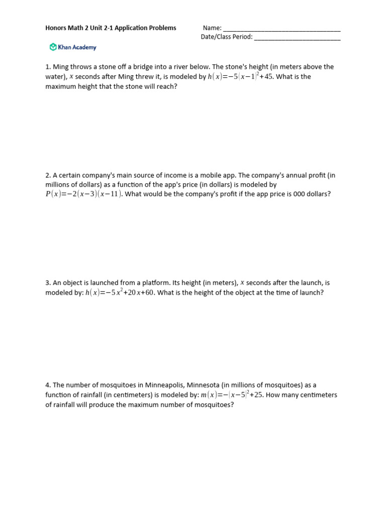 2-1 Application Problems M2!20!21 | PDF | Computers | Technology & Engineering