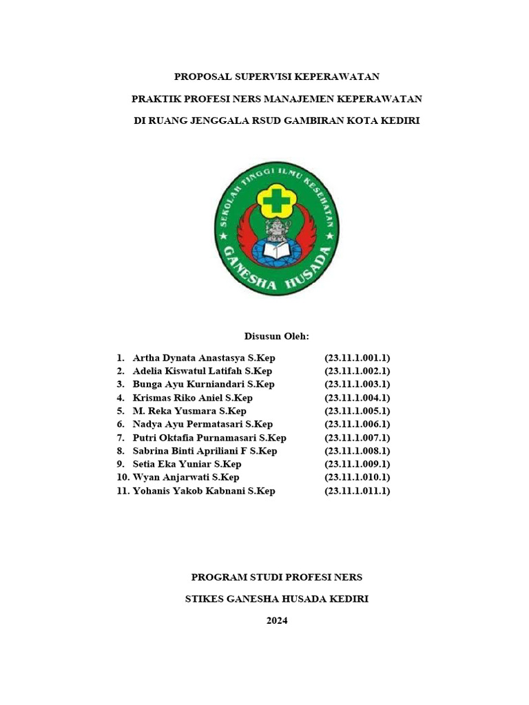 Proposal Supervisi Manajemen | PDF