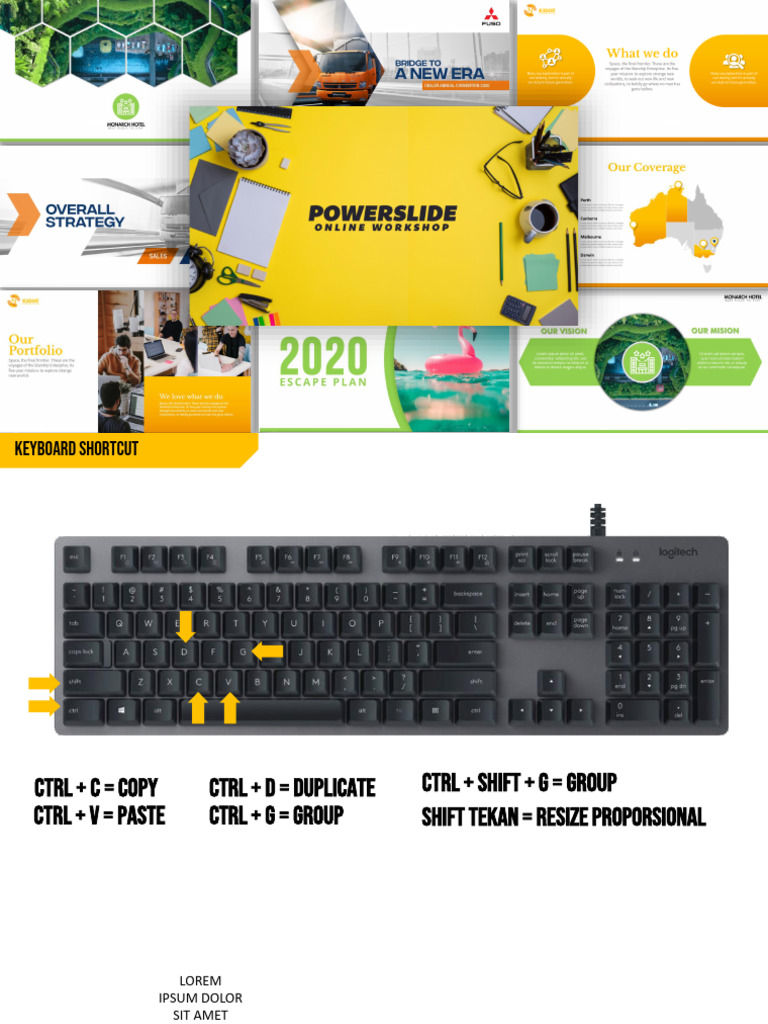 Keyboard Shortcut Dan Insert Toolbar | PDF