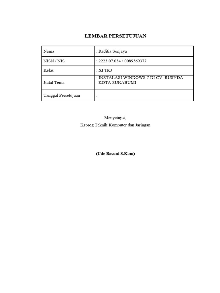 Proposal Raditia | PDF | Bisnis