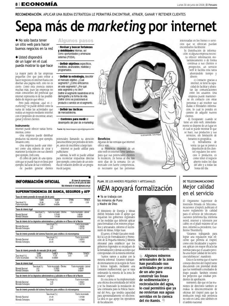 Sepa Mas de Marketing Por Internet | PDF | Internet | Marketing