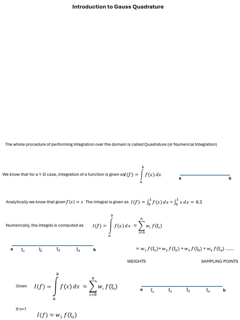 Lecture16_Quadrature | PDF | Integral | Algorithms