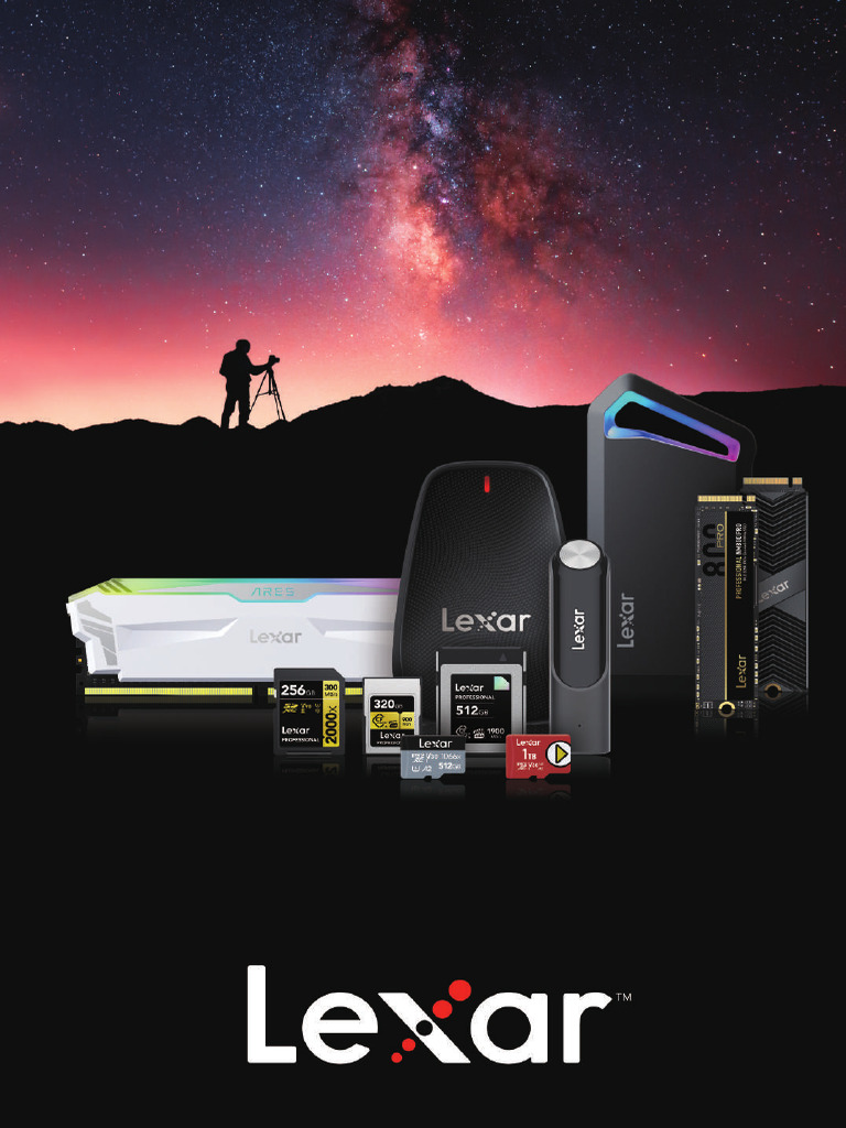 Lexar Brochures CES-2023 Compressed | PDF | Solid State Drive | Usb Flash Drive