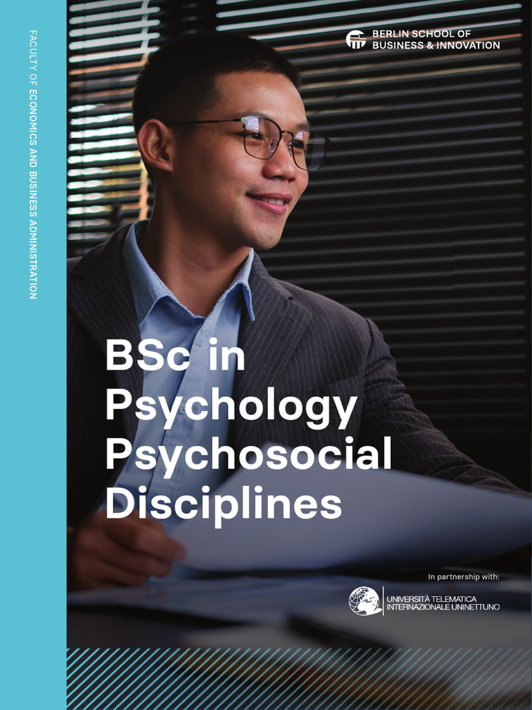 BSc in Psychology: Psychosocial Disciplines | PDF | Psychology ...