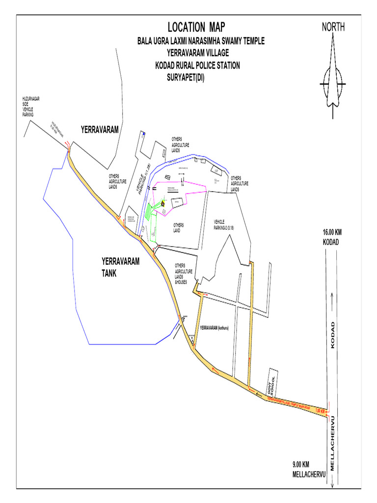 yerravaram temple rough sketch | PDF