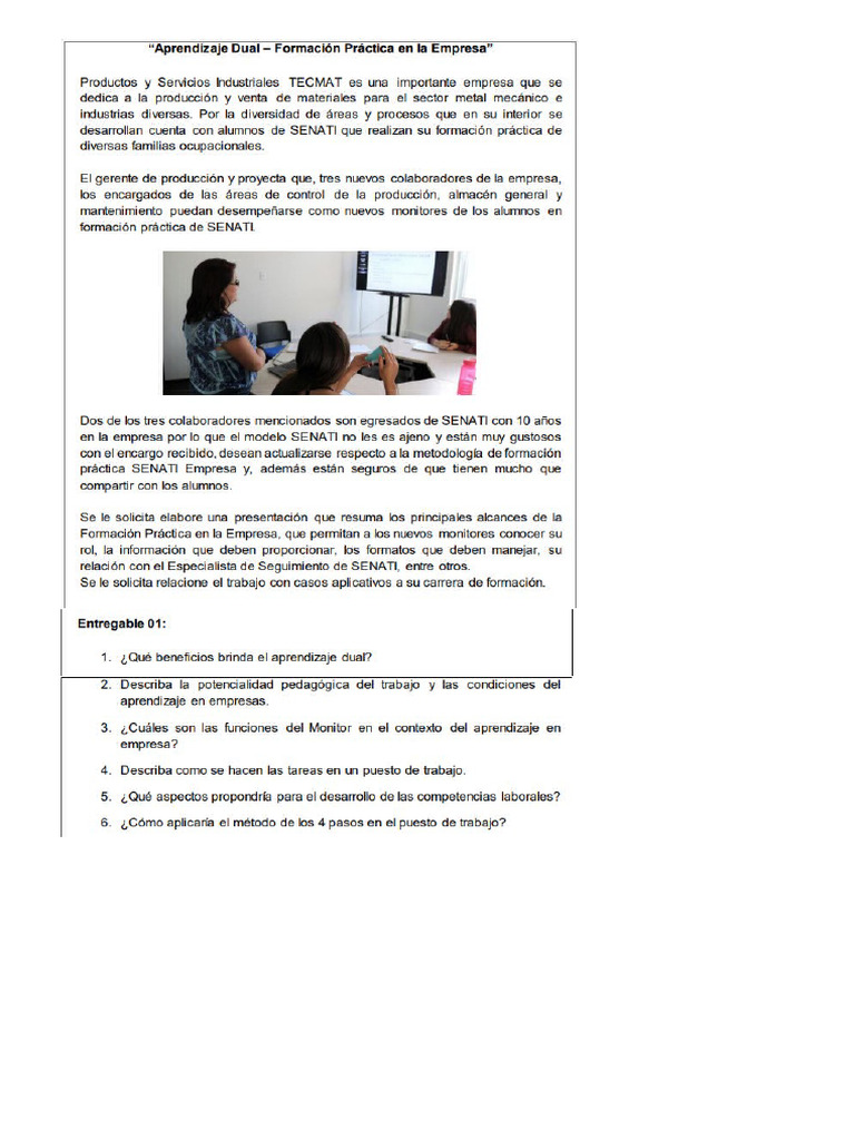 entregable 2 (con el texto) | PDF | Aprendizaje | Evaluación