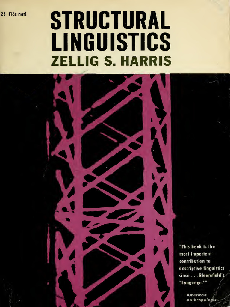 Book of Structural Linguistics | PDF | Phoneme | Linguistics