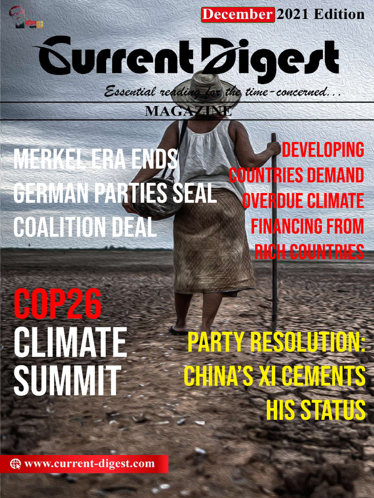 Current Digest Magazine - December-2021-Edition | PDF | Climate Change