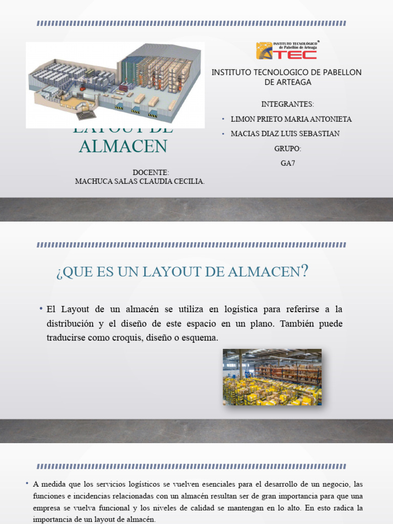 LAYOUT | PDF | Almacén | Logística