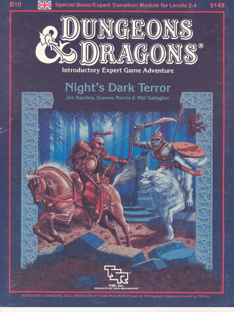 B10 Nights Dark Terror | PDF | Dungeons & Dragons | Leisure