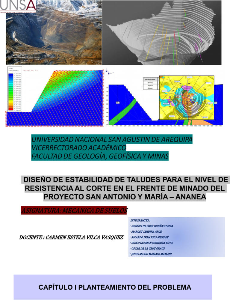 Exposicion Grupal Geomecanica de Suelos | PDF | Estrés (Mecánica) | Suelo