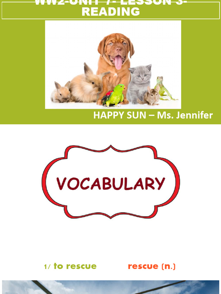 Lesson 3 - Reading | PDF