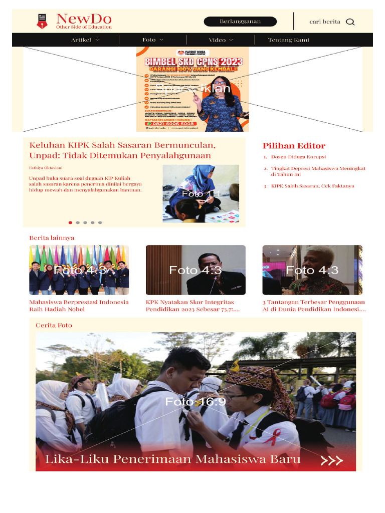 Web Mockup | PDF