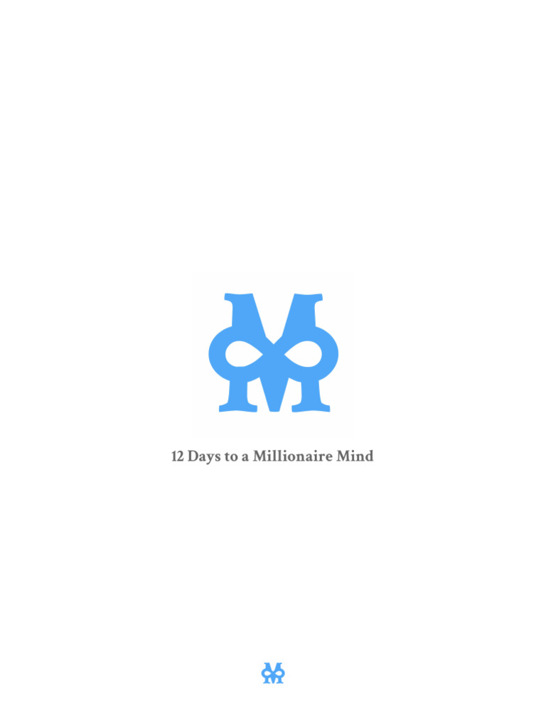 12 Days To A Millionaire Mind Arlin Moore | PDF | Career & Growth ...