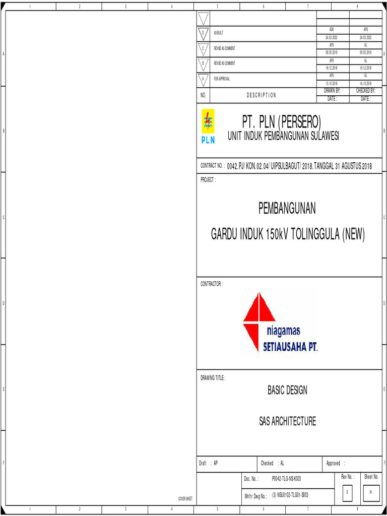 P0042-TLG-NS-C002 - Sas Architecture - Tolinggula Asb | PDF | Relay ...