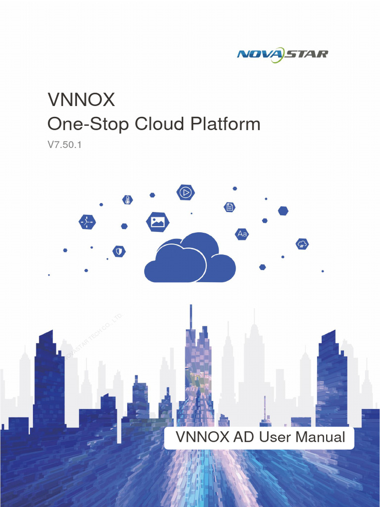 VNNOX One-Stop Cloud Platform VNNOX AD User Manual-V7.50.1 | PDF ...