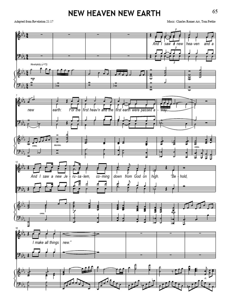 New Heaven New Earth | PDF