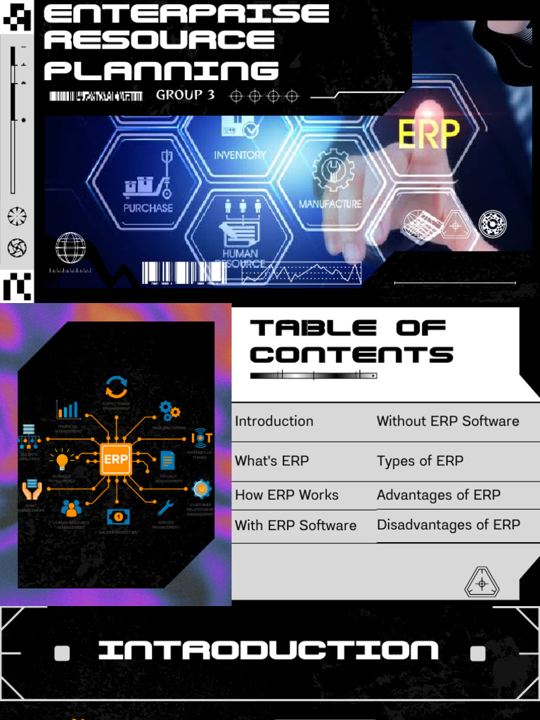 Erp System Presentation | PDF | Enterprise Resource Planning | Cloud Computing
