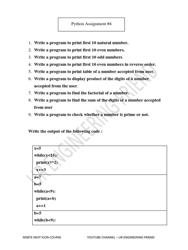 Python Basics for Engineering Students | PDF