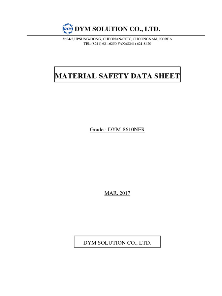 SHF2 Outer Sheath Natural | PDF | Dangerous Goods | Hazards